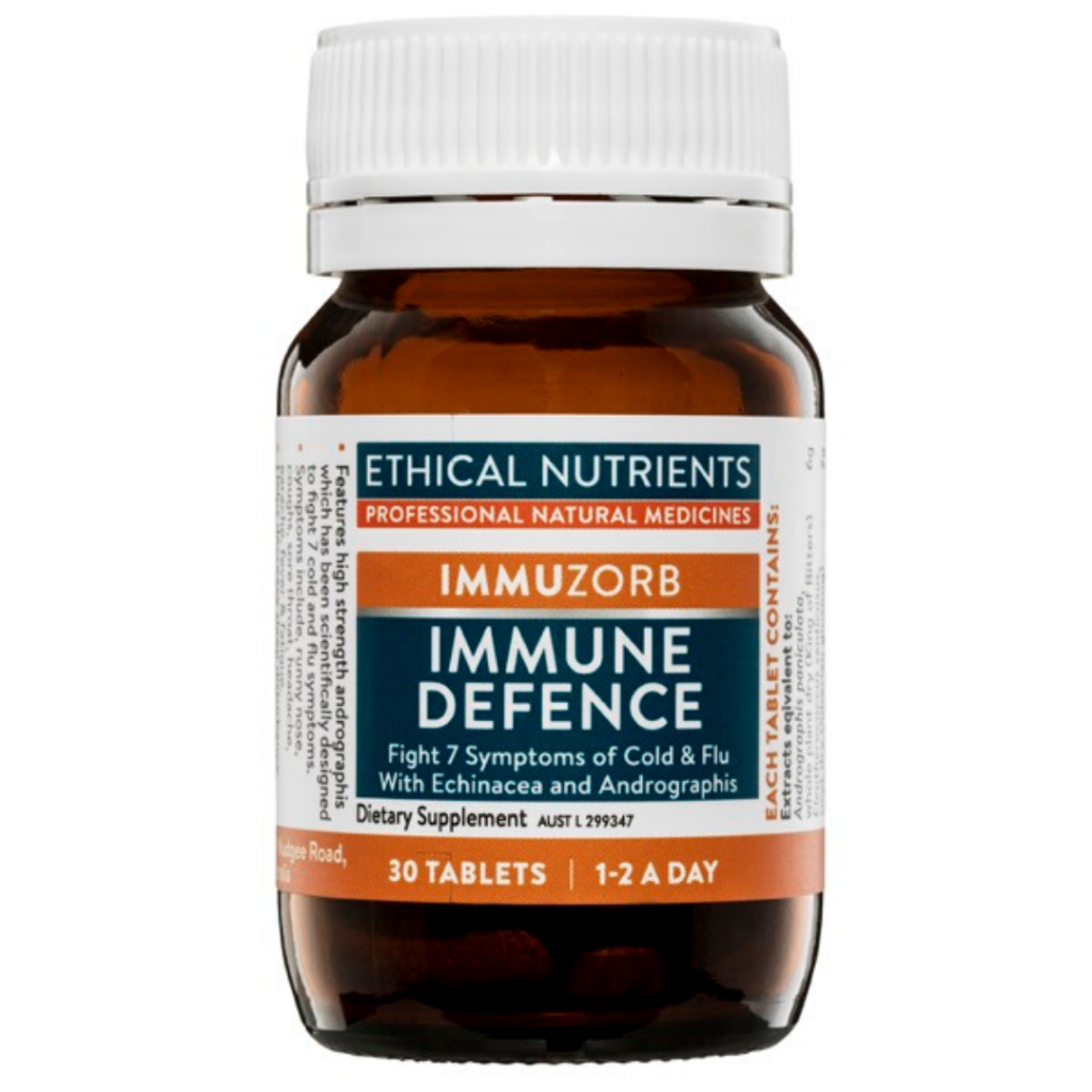 Ethical Nutrients Immune Defence 30 tablets • Nourish Health Food ...